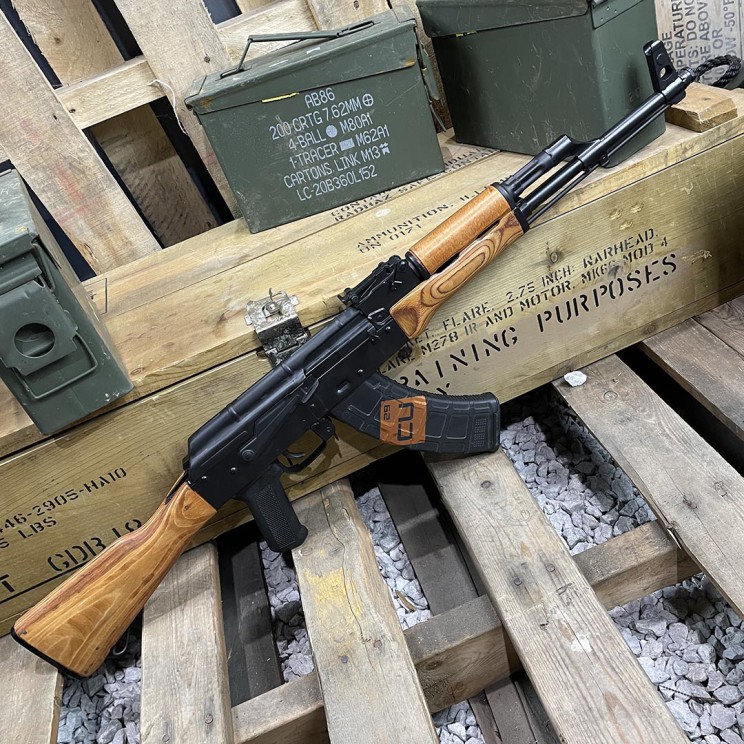 Lee Armory Romanian AKM 7.62x39 Wood - Copper Custom Armament
